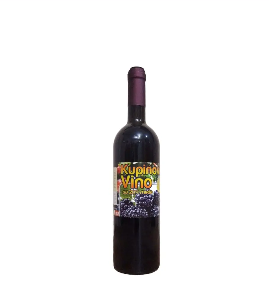 Vino kupina sa medom, 0.75l