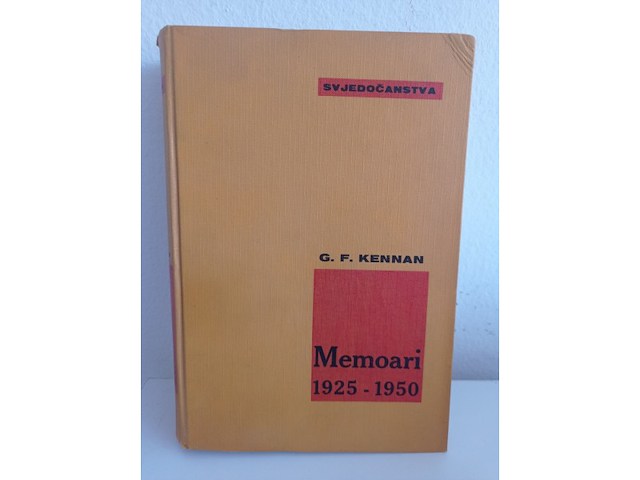 G.F. Kennan, Memoari 1925-1950