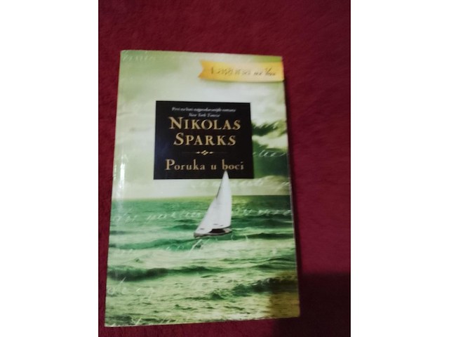 PORUKA U BOCI - Nikolas Sparks