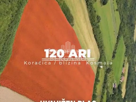 Idealan plac od 120ari - Koraćica kod Kosmaja ID#1893