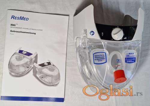 ResMed H4i grejani ovlaživač S8 CPAP BiPAP Stellar + Torba