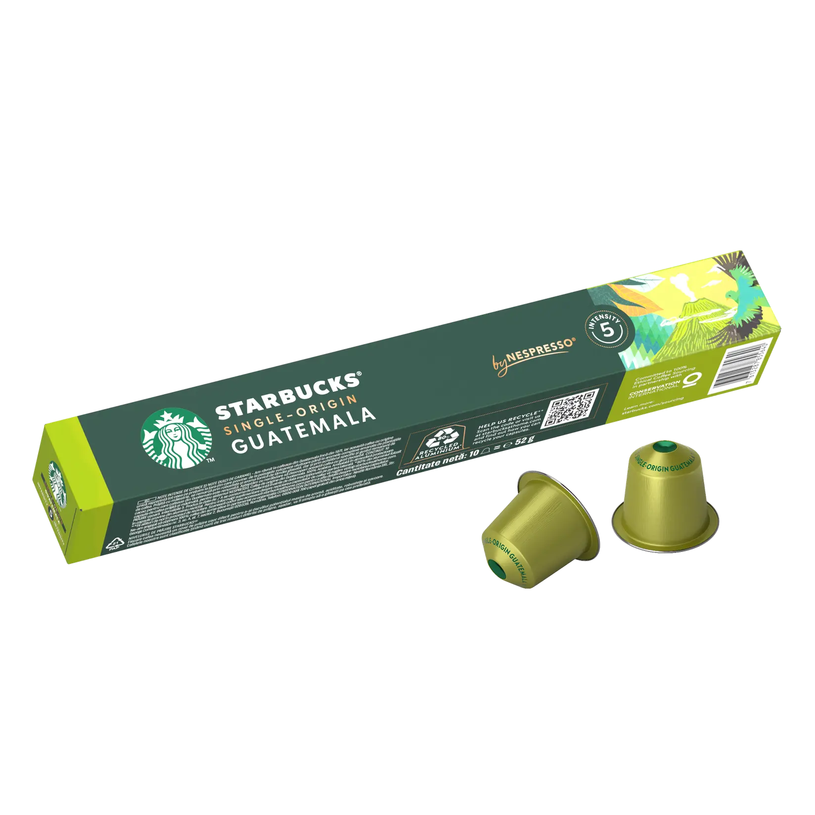 Starbucks Nespresso Kapsule za kafu Single-Origin Guatemala, 10 kapsula, 52g