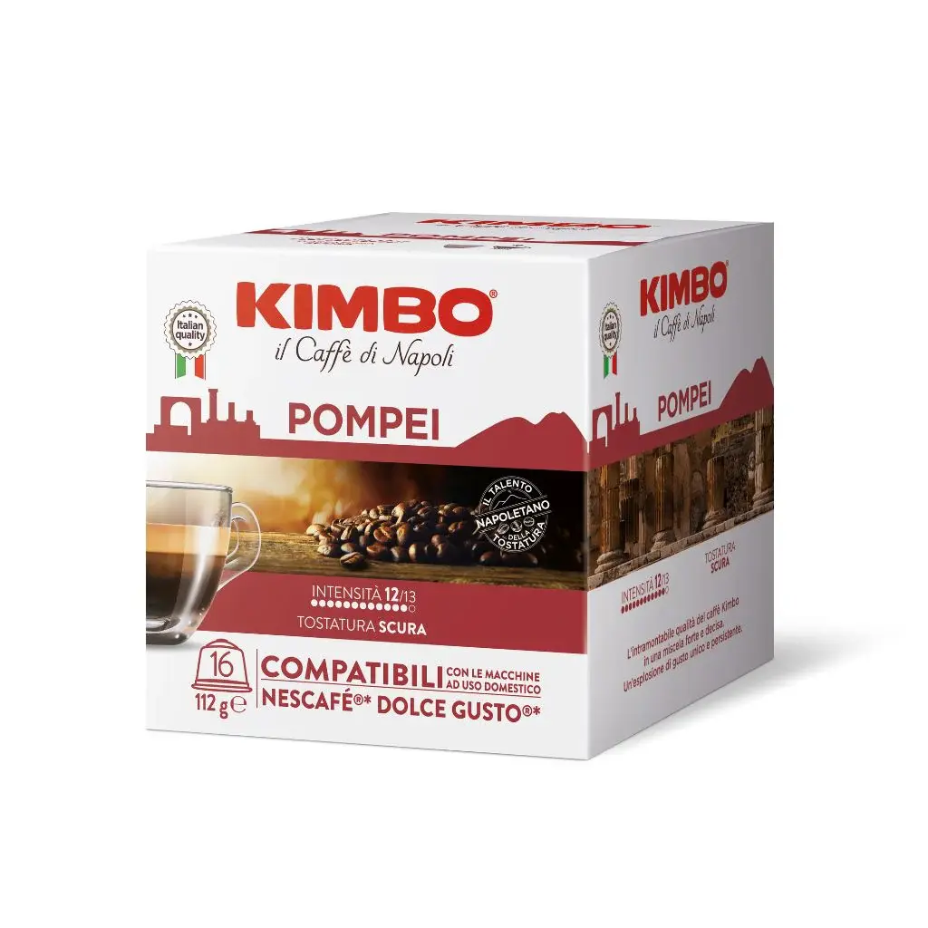 Kimbo Kapsule za kafu Pompei Dolce Gusto, 16 komada