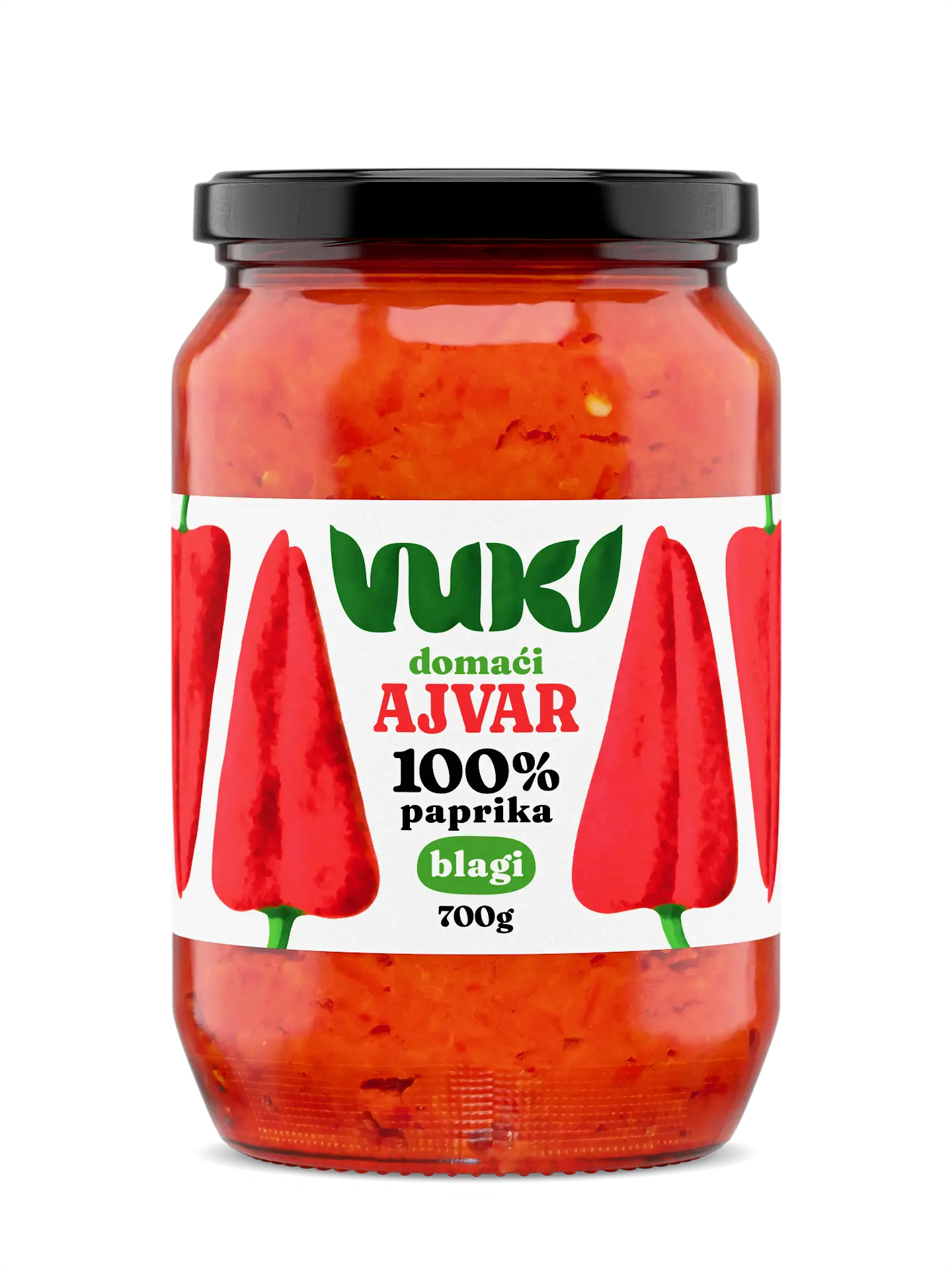 Vuki Ajvar, Blagi, 700 g