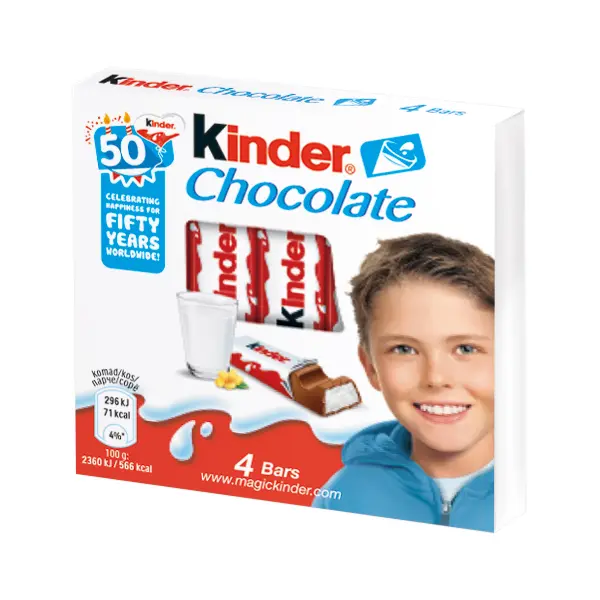Kinder Čokolada T 4 50gr