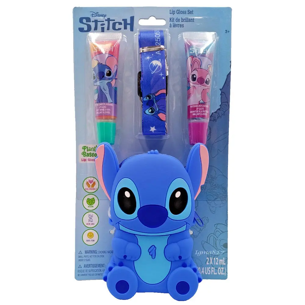 Stitch Set za devojčice Torbica i balzam za usta, 2 komada