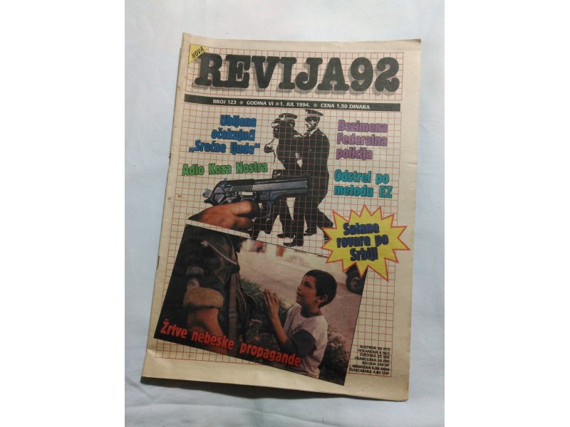 Revija 92 broj 123