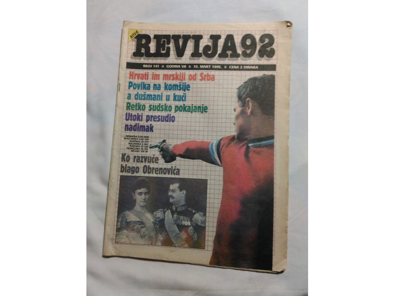 Revija 92 broj 141