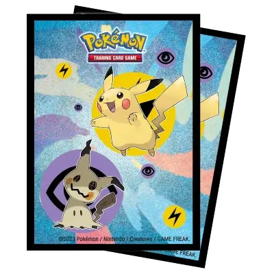 Zvezdar S Slivovi za TCG karte Ultra Pro, Pikachu and Mimikyu, Protector Sleeves, 6.3x8.8 cm, 65 komada