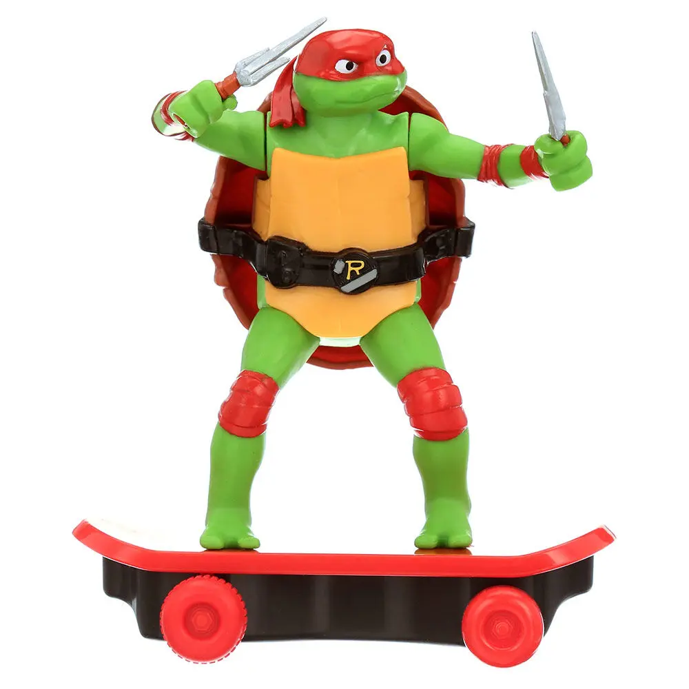 Ninja Turtles Figura Rafaelo na skejtu Nindža Kornjače