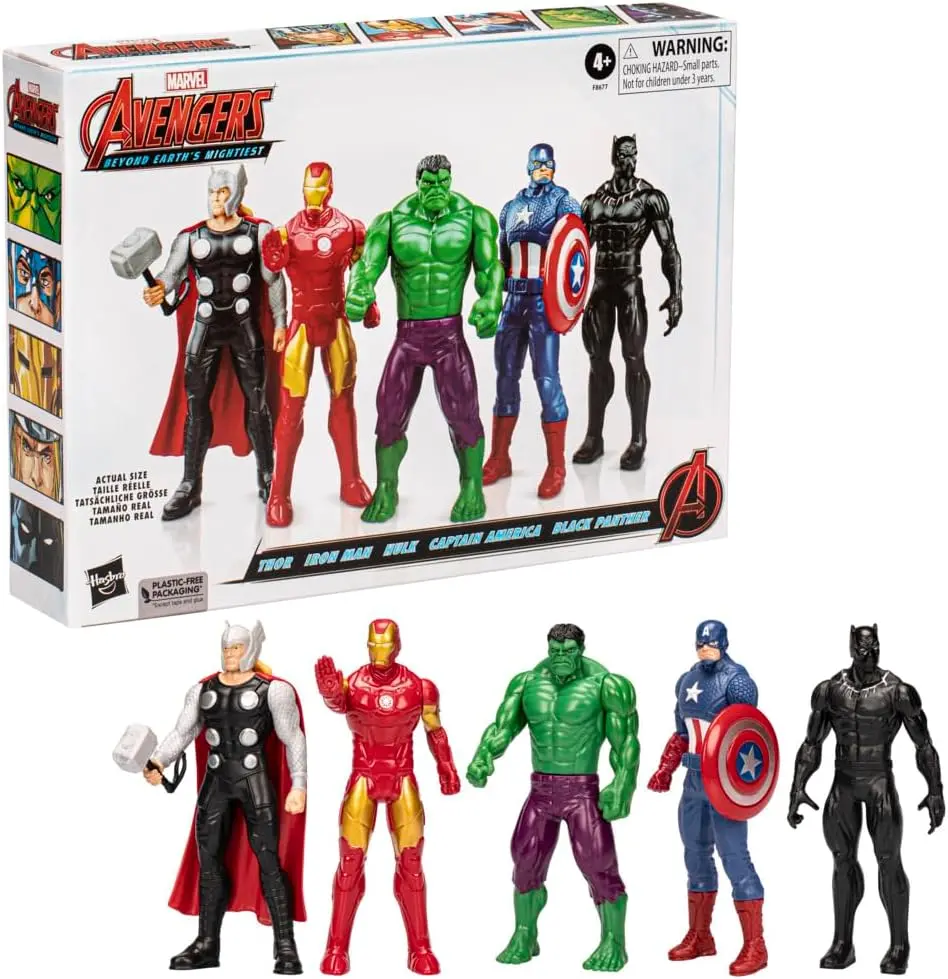 Hasbro Set figurica Marvel Avengers, 5 komada