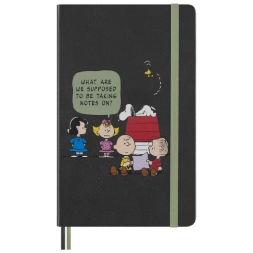Rokovnik Moleskine x Peanuts Limited Edition Group large Black