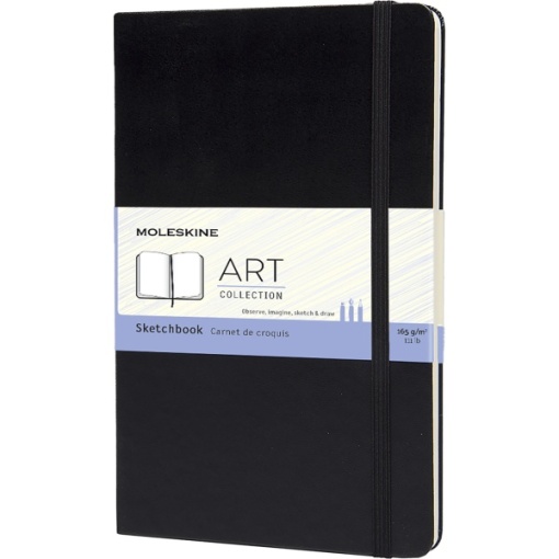 Sketchbook Moleskine Art Black large