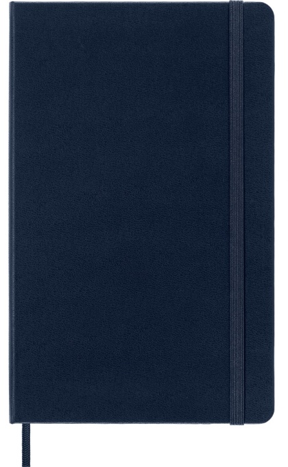 Moleskine Rokovnik Large Notebook Saphire Blue Hard Cover Plain