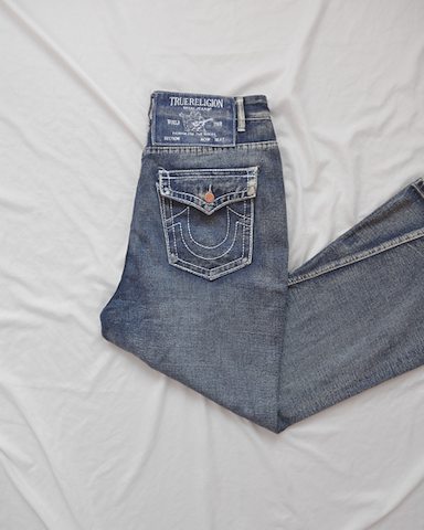 TRUE RELIGION "Culotte" farmerke