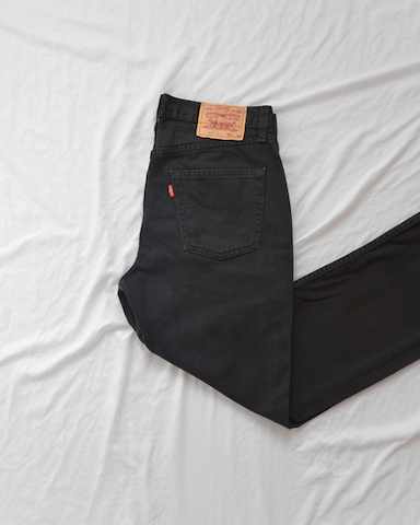 LEVI'S 751 crne farmerke