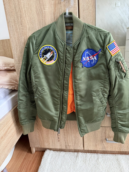 Alpha Industries MA-1 NASA Bomber Jakna - ORIGINAL