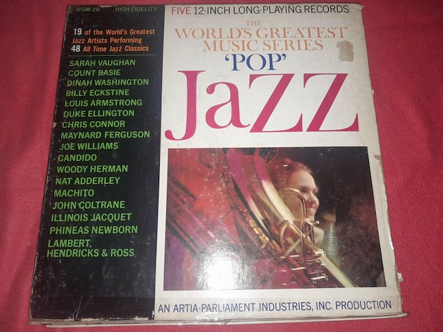BOX sa 5 LP- a / Jazz history / USA print