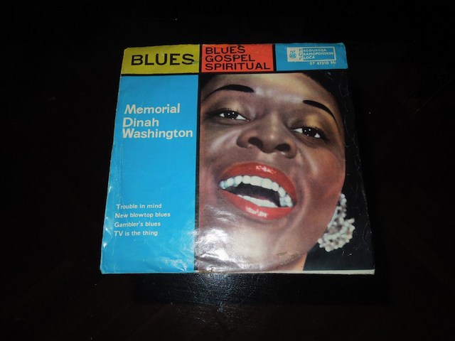 dinah washington - memorial