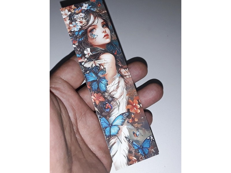 Obeleživač stranica, Bookmarker. 15 x 4 cm.