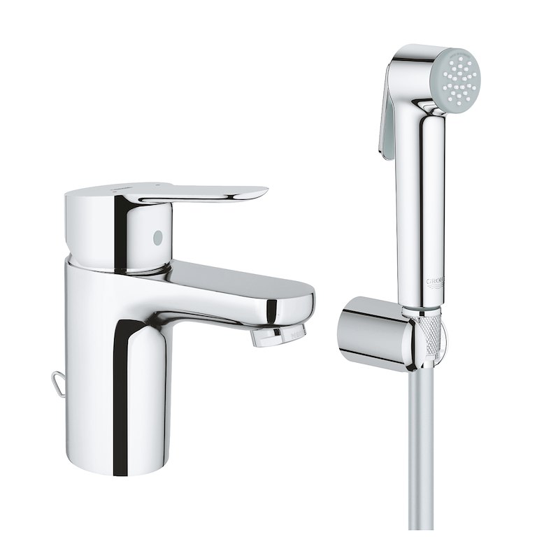 GROHE BAUEDGE JEDNORUCNA BATERIJA ZA LAVABO SA TUŠEM 23757000/605310
