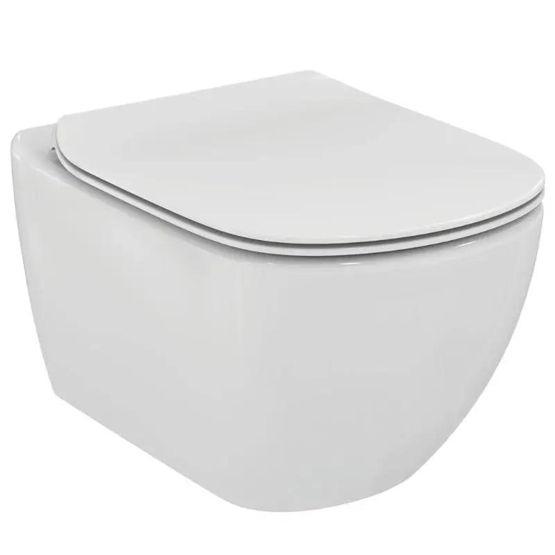 WC ŠOLJA TESI UZ ZID + SOFT CLOSE SLIM T353601