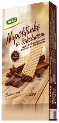 NAPOLITANKE ČOKOLADA BAŠ BAŠ 400G