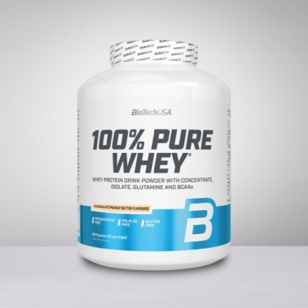 BIO 100% Pure Whey 2,27kg kikiriki puter