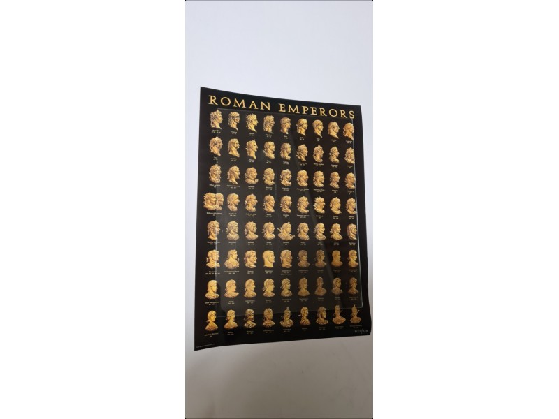 Poster Roman Emperors Rimska Imperija