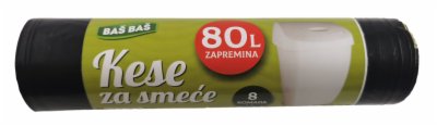 KESE ZA SMEĆE SA TRAKOM 80L BAŠ BAŠ 8/1