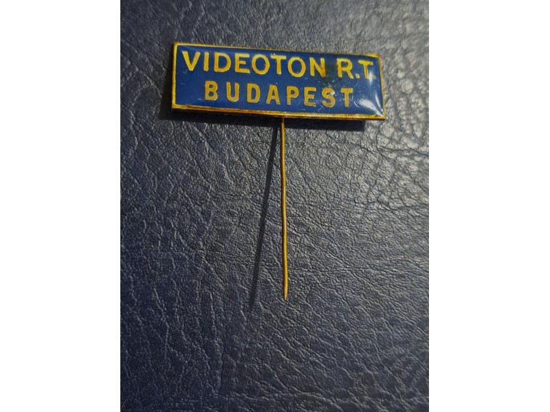 EMAJL VINTAGE ZNACKA - VIDEOTON ELEKTRONIKA MADJARSKA