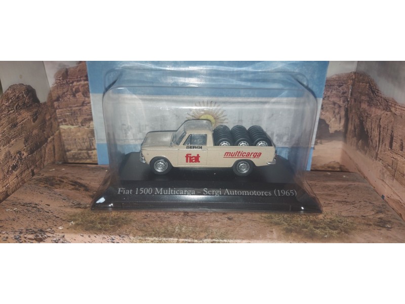 DeAgostini Fiat 1500 Multicarga Pick-Up (1965) 1:43