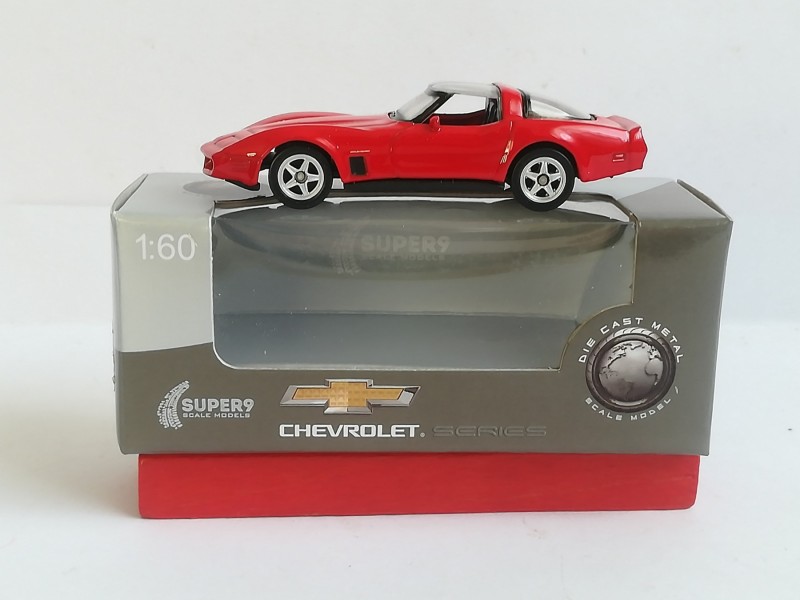 Welly Super 9 1982 Chevrolet Corvette 1:60