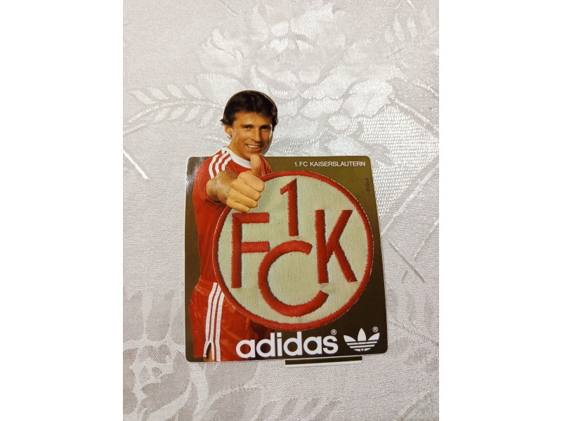 Retro FCK adidas nalepnica