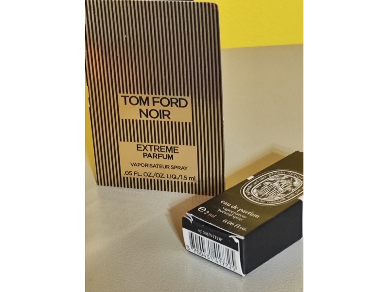 Tom Ford Noir Extreme & Diptyque eau de Minthe