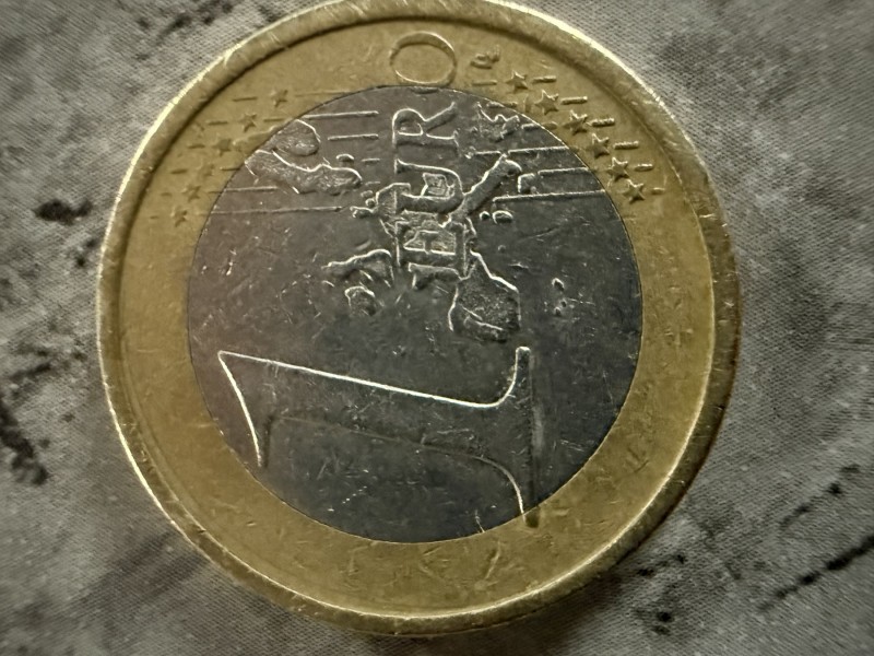Španija. 1 euro