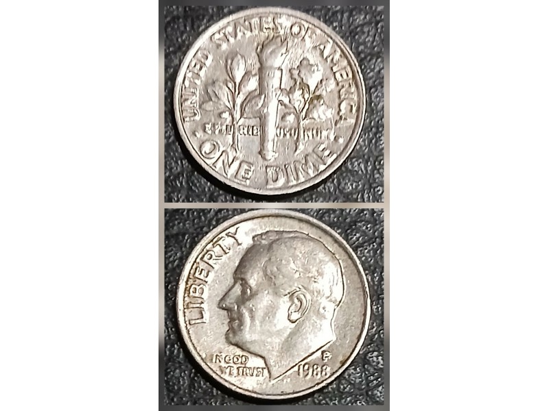 1 DIME 1988 – Sjedinjene Američke Države