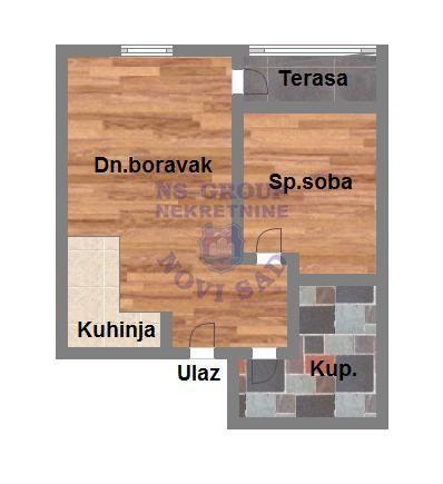 Dvosoban stan na prodaju, 45m2, 94.810€
