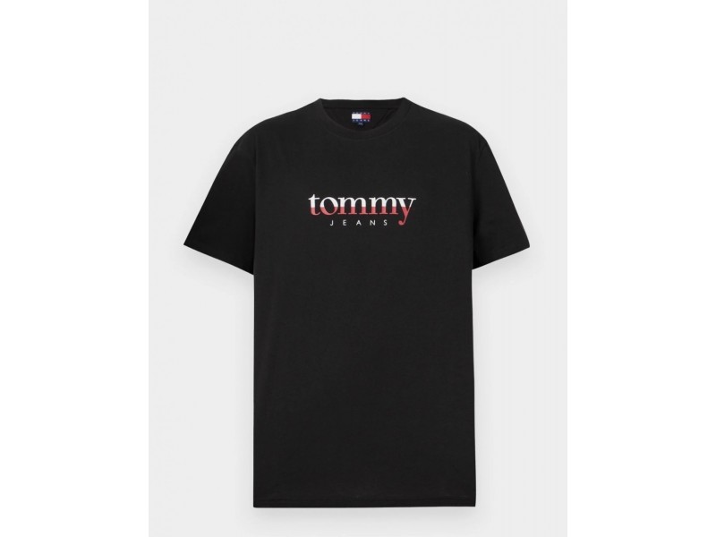 TOMMY HILFIGER crna muska majica NOVO