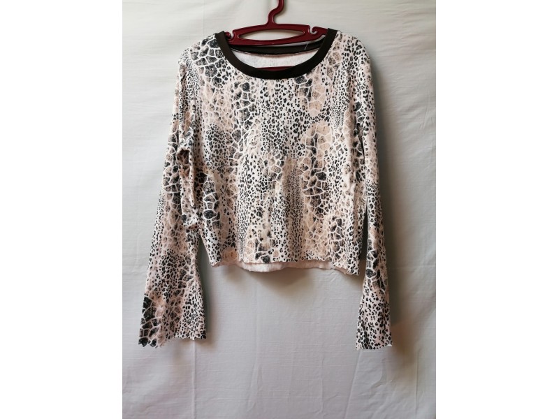 Animal print majica-bluza NOVO M-L-XL akcija!