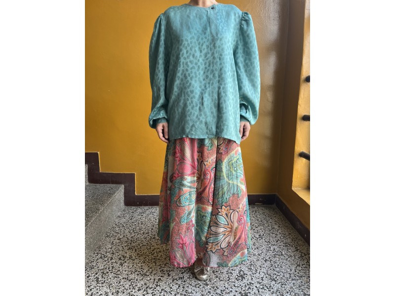 SAVRSENA VINTAGE BLUZA 100% SVILA-akcija