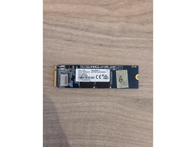 Phison 1TB M.2 nvme ssd br.6