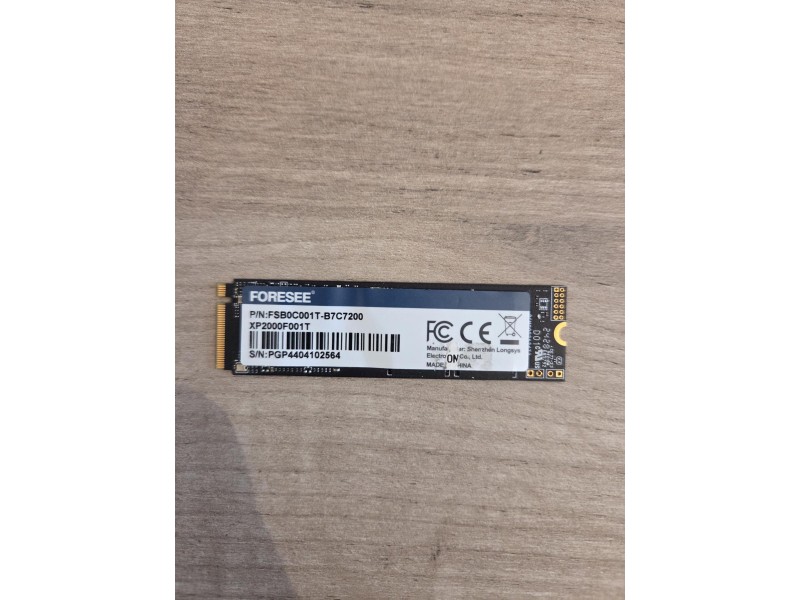 Foresee 1TB ssd nvme br.7