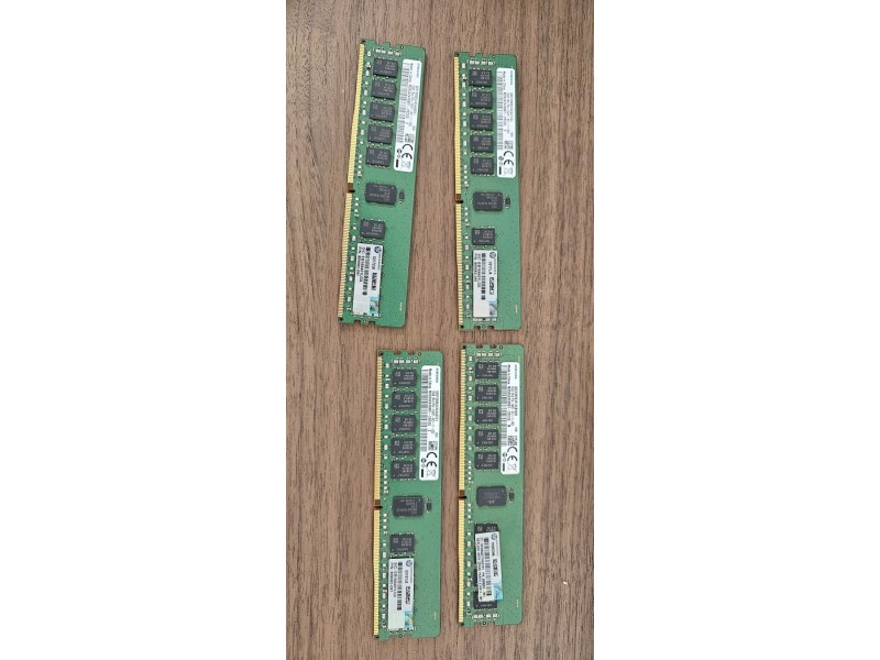 64gb Server RAM 4x Samsung 16GB 1Rx4 PC4-2400T-RC1