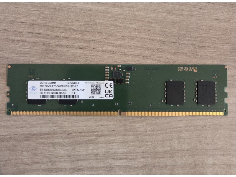 Nanya 16GB DDR5 5600Mhz br.2