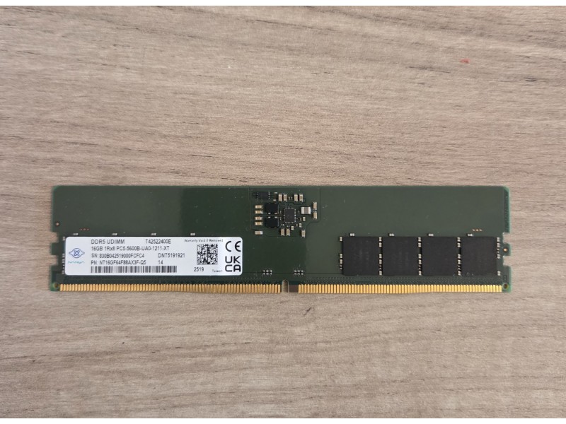 Nanya 16GB DDR5 5600Mhz br.1