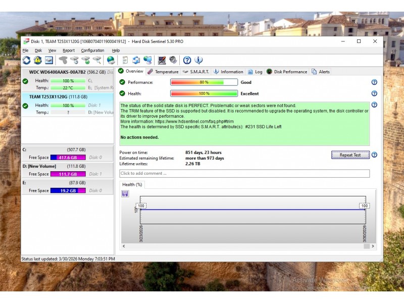 Team Group GX1 SSD 120GB (80-100)