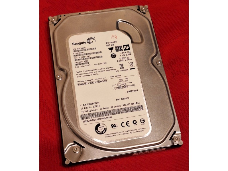Hard Disk Seagate 500GB 100-100 Sentinel HDD -4