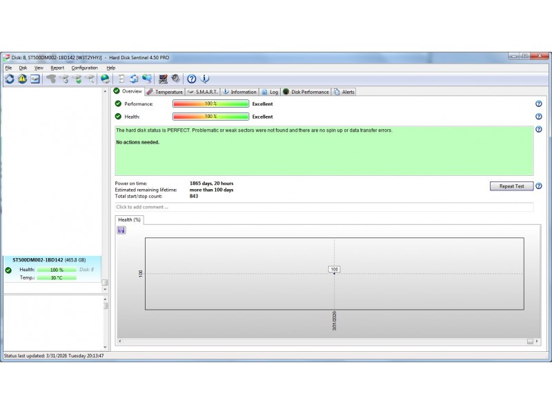 Hard Disk Seagate 500GB 100-100 Sentinel HDD -5