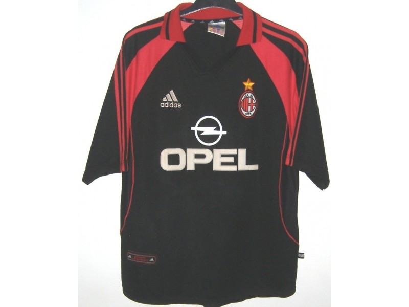 FC MILAN, RETRO, crveno-crni, dres!